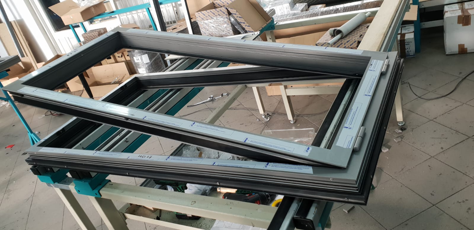A snapshot of aluminium window and door production for the UK market ...